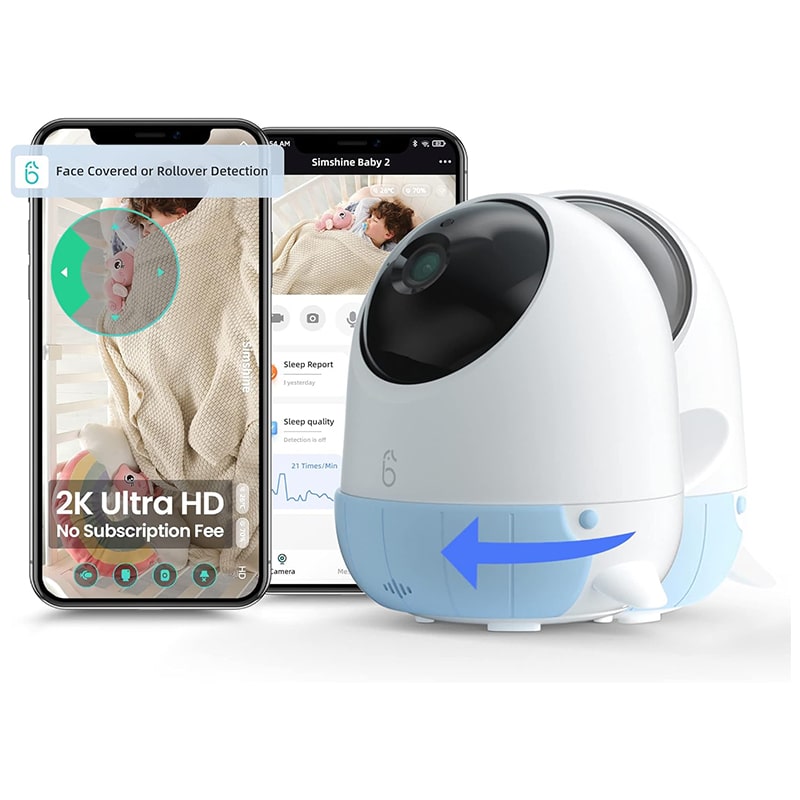 Ellie AI Wifi Baby Monitor Pro, Smart Baby Monitor With APP | Free Shipping